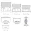 7 Piece Travel Packing Cubes – Navy – Ms Bee Group Travel